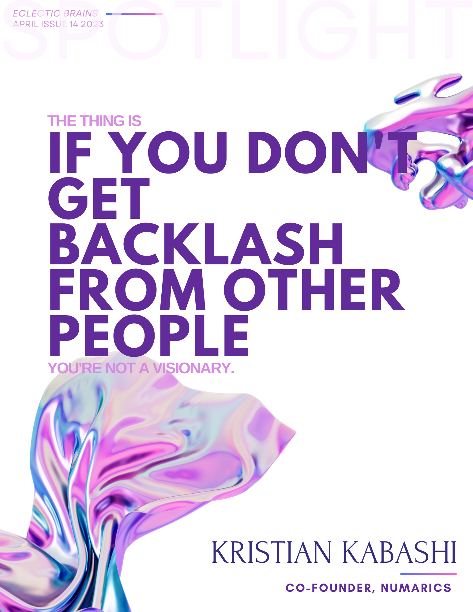 Kristian Kabashi, Entrepreneur, Co-Founder Numarics — The Blank Collar ...