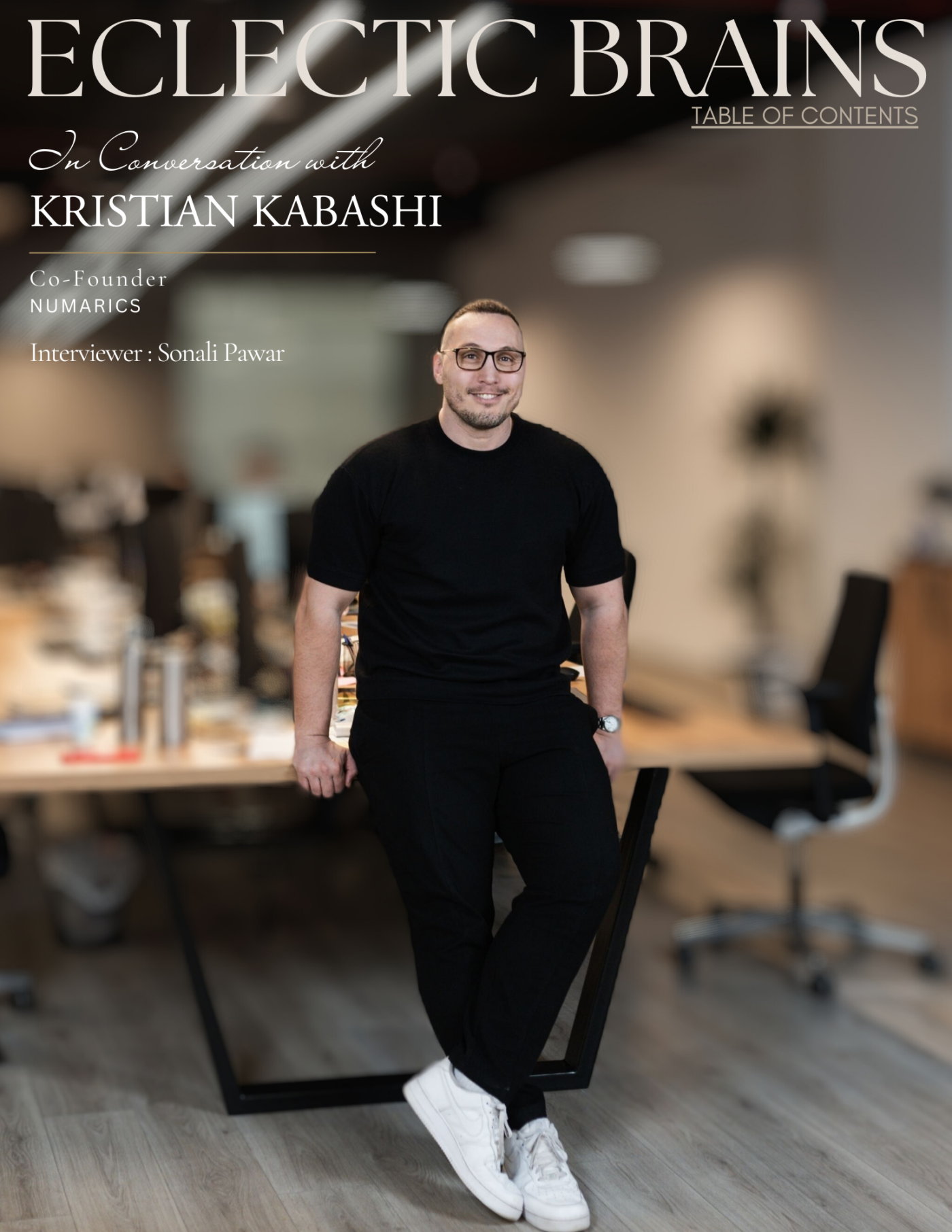 Kristian Kabashi, Entrepreneur, Co-Founder Numarics — The Blank Collar ...